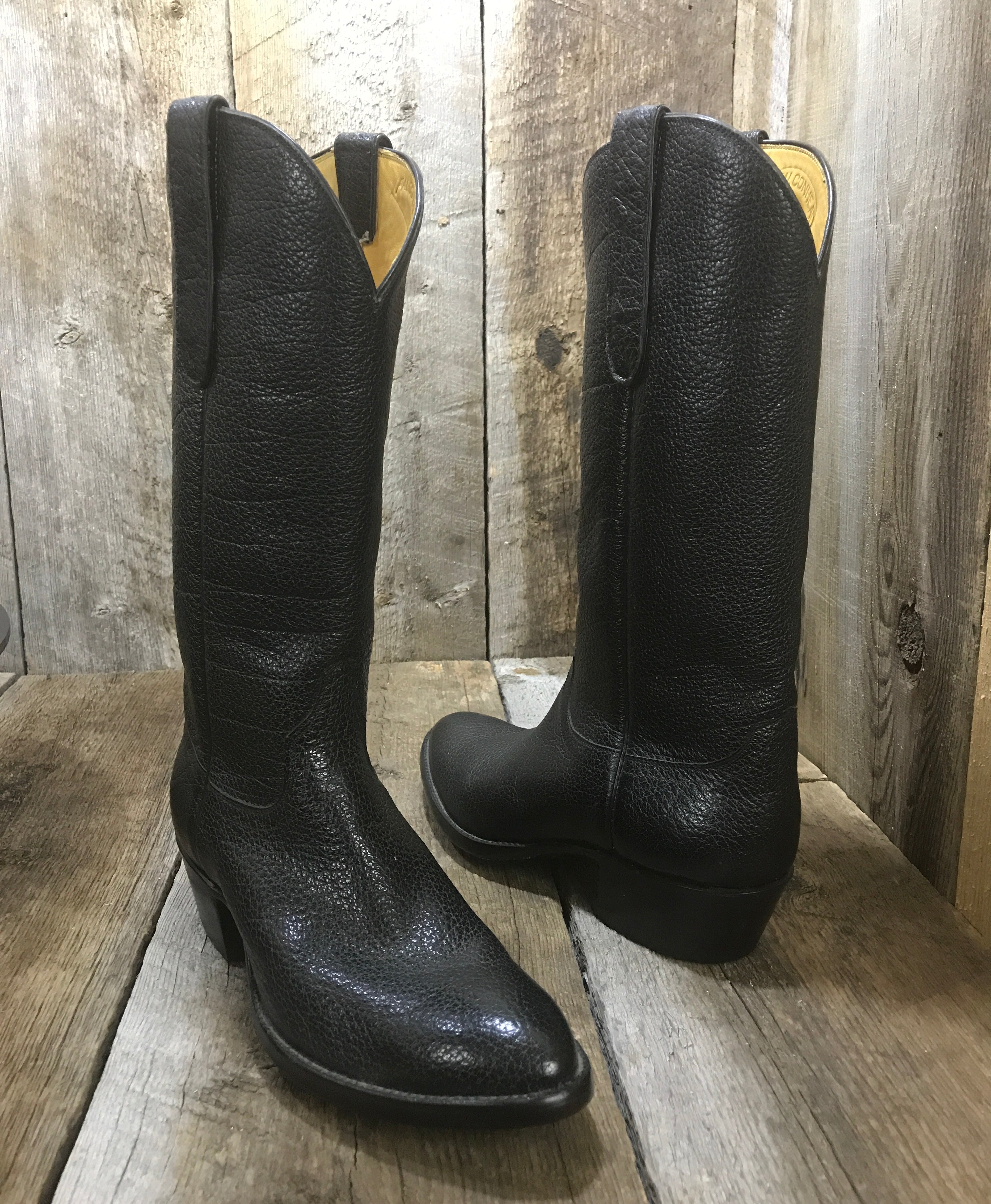 American Buffalo Falconhead Women's Black Classic Boot 1527